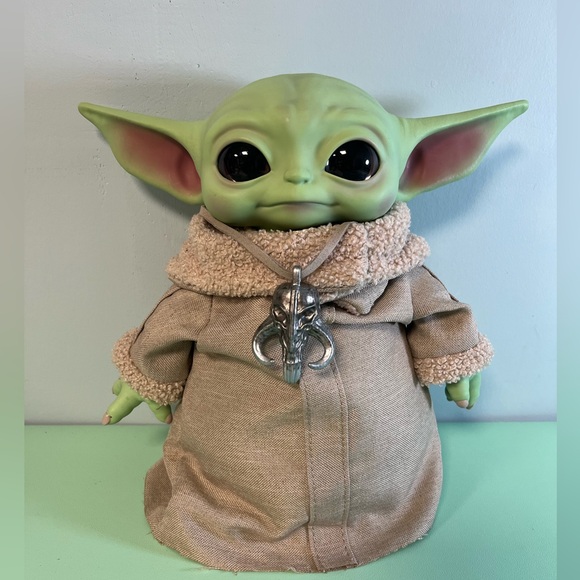 Star Wars | Toys | Mattel Star Wars The Mandalorian 1 Grogu Plush Toy ...